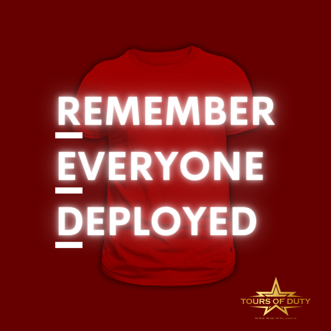 RED Friday: Remember Everyone Deployed – Honoring Our Troops – Tours of ...